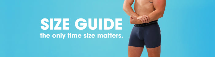 Complete Sizing Guide for Men’s Underwear | Tackle Undies